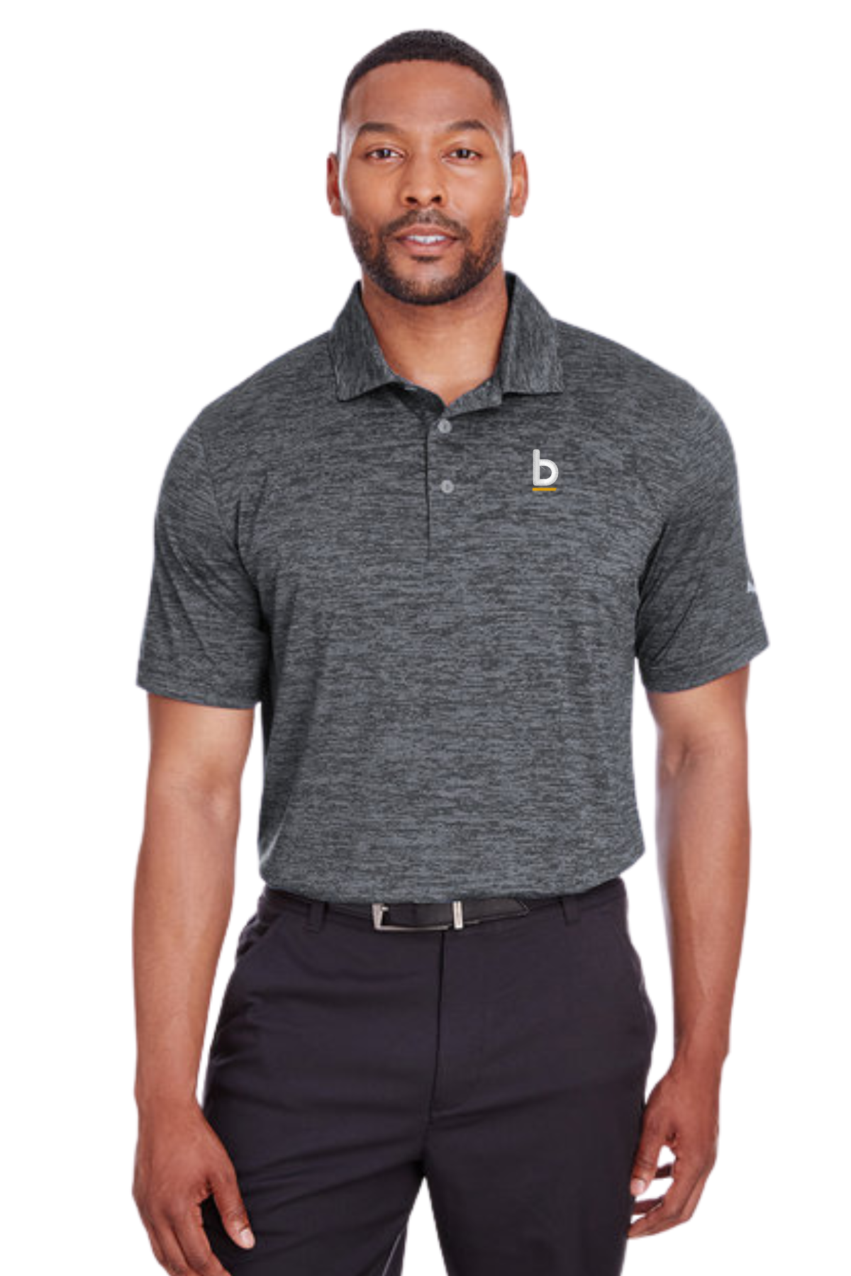 Men's Icon Heather Polo - (B) Breeze Autocare – Oil Changers