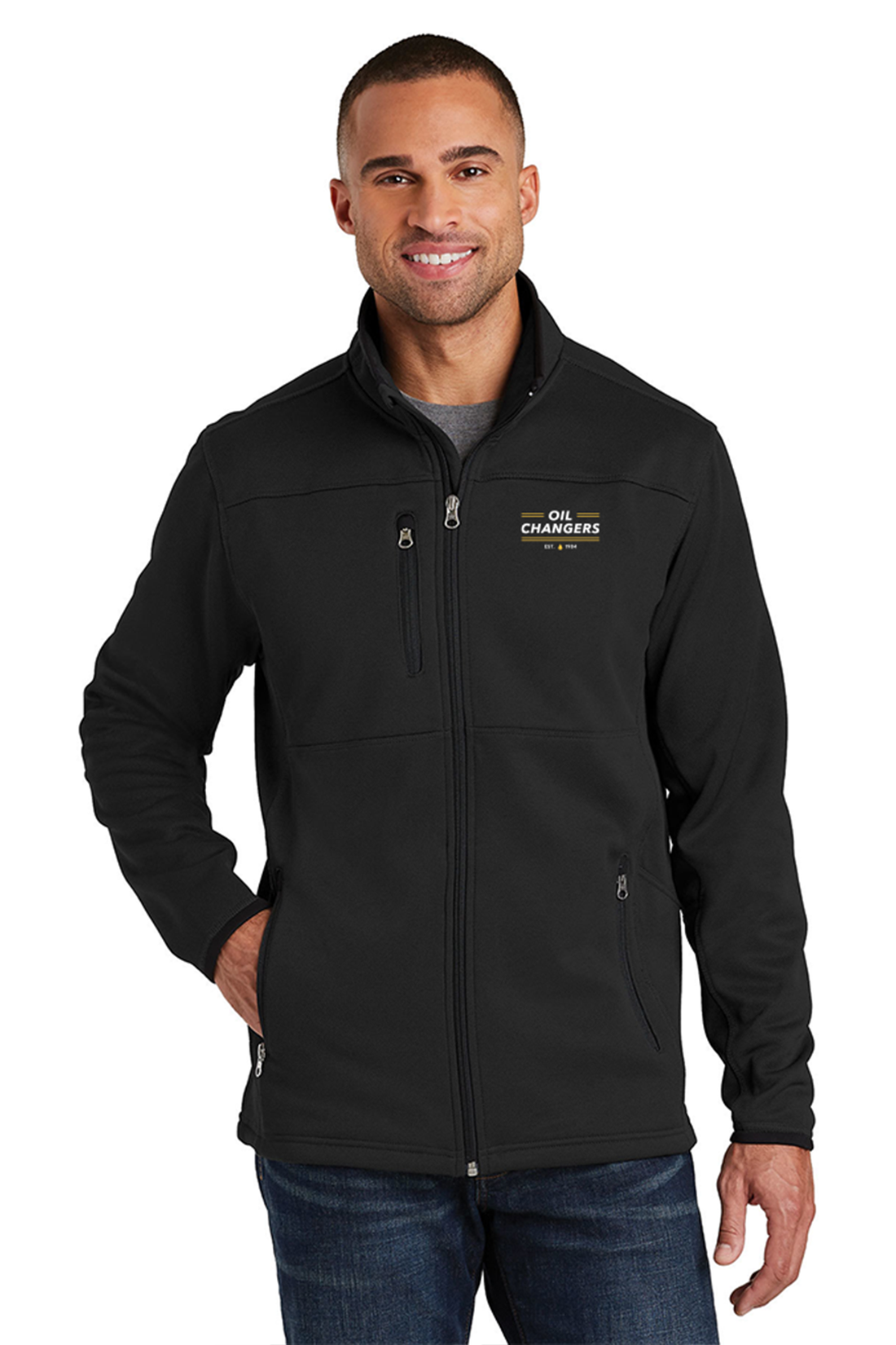 Men's Pique Fleece Jacket – Oil Changers